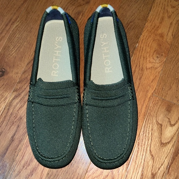 Rothy's | Shoes | New Olive Green Rothys Driving Shoes | Poshmark